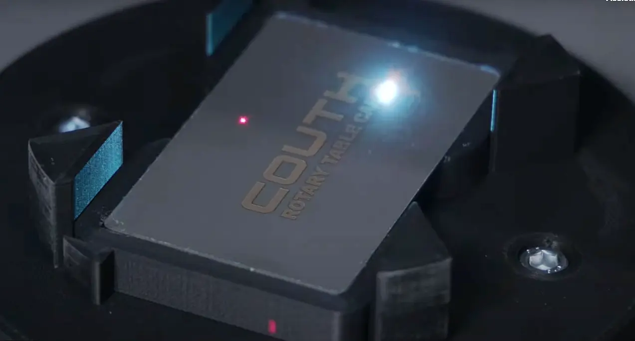 Cabine de mesa de marcação rotativa COUTH